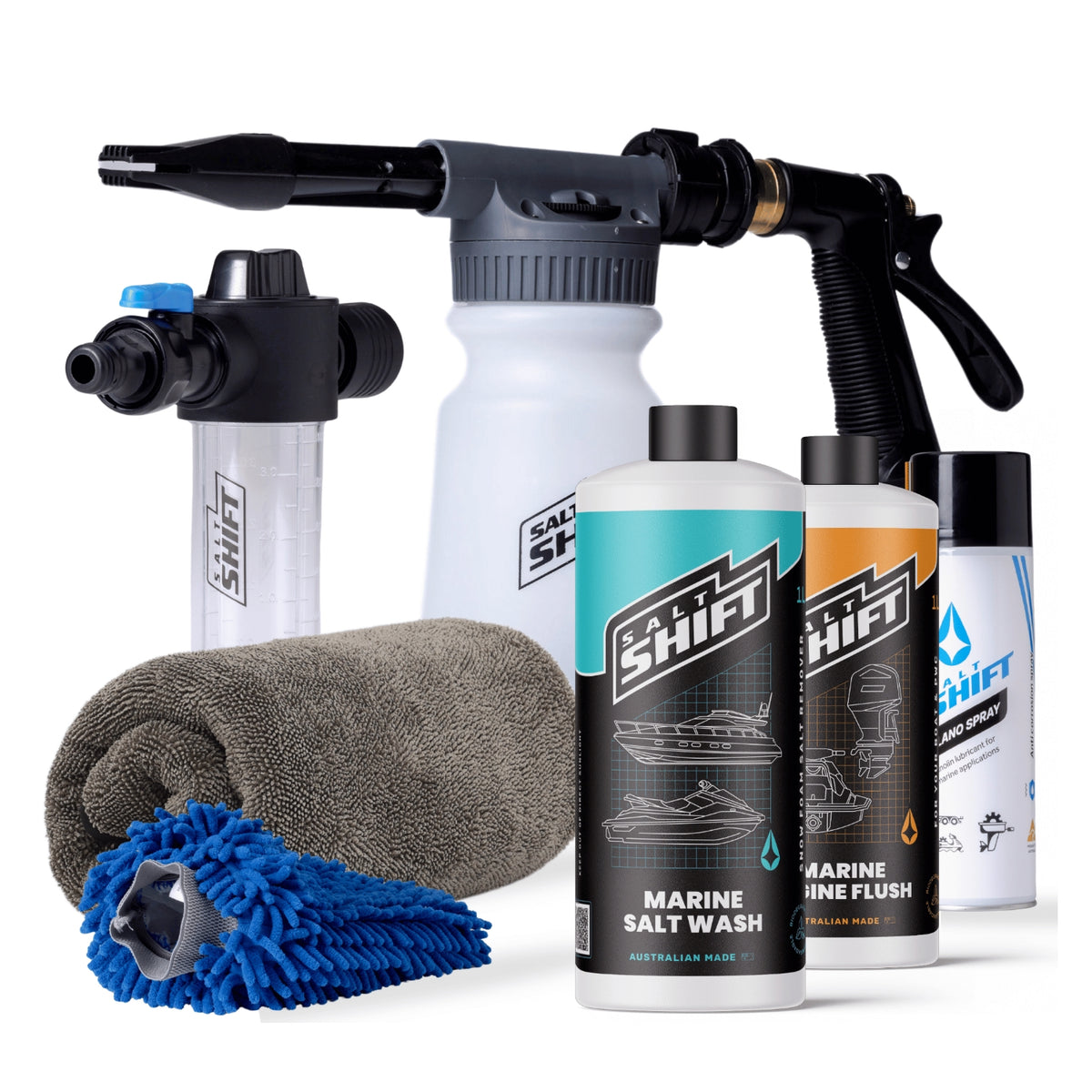 Salt Shift Boat & PWC Wash Kit | Complete Boat & PWC Care – Jet Tech