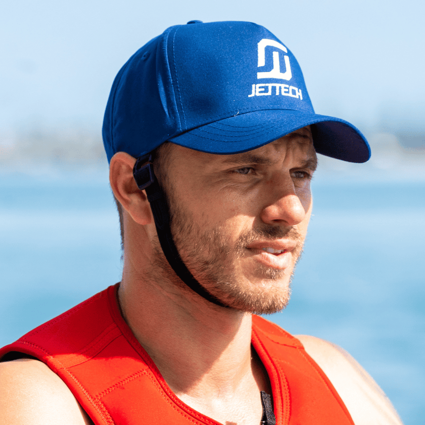 Jet Ski Hat With Strap I Waterproof Surf Cap I Jet Tech Products
